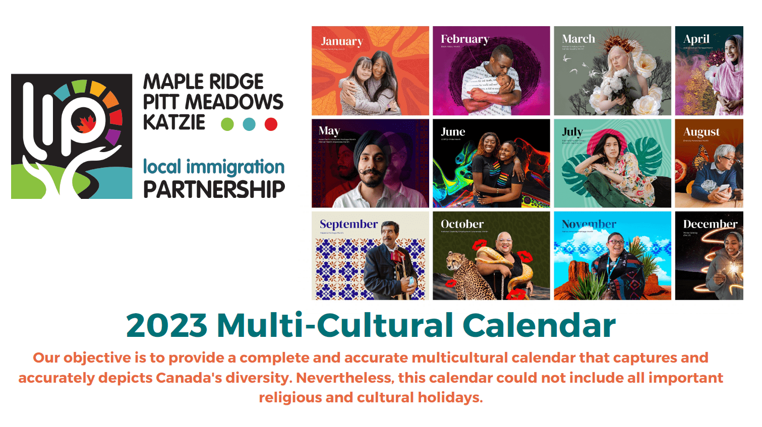 Maple Ridge, Pitt Meadows, Katzie LIP | Diversity Calendar